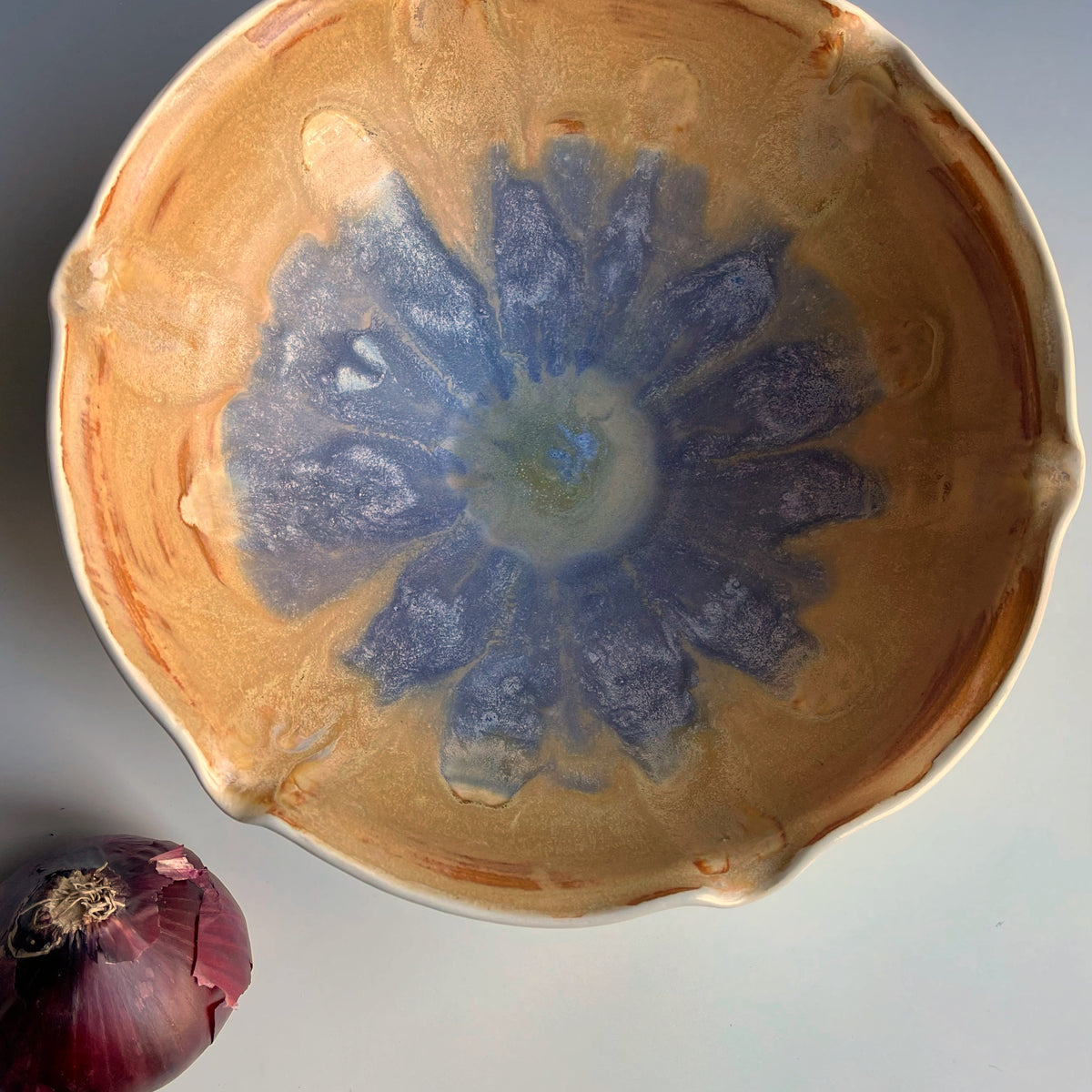 Mandala bowl 9 cup F5 – Lee Wolfe Pottery