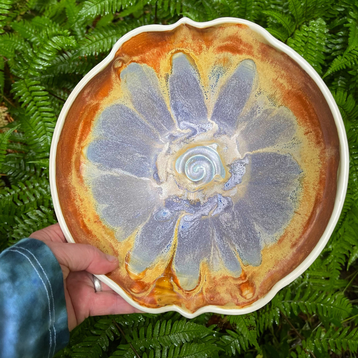 Mandala bowl 6 cups A4 D2L – Lee Wolfe Pottery