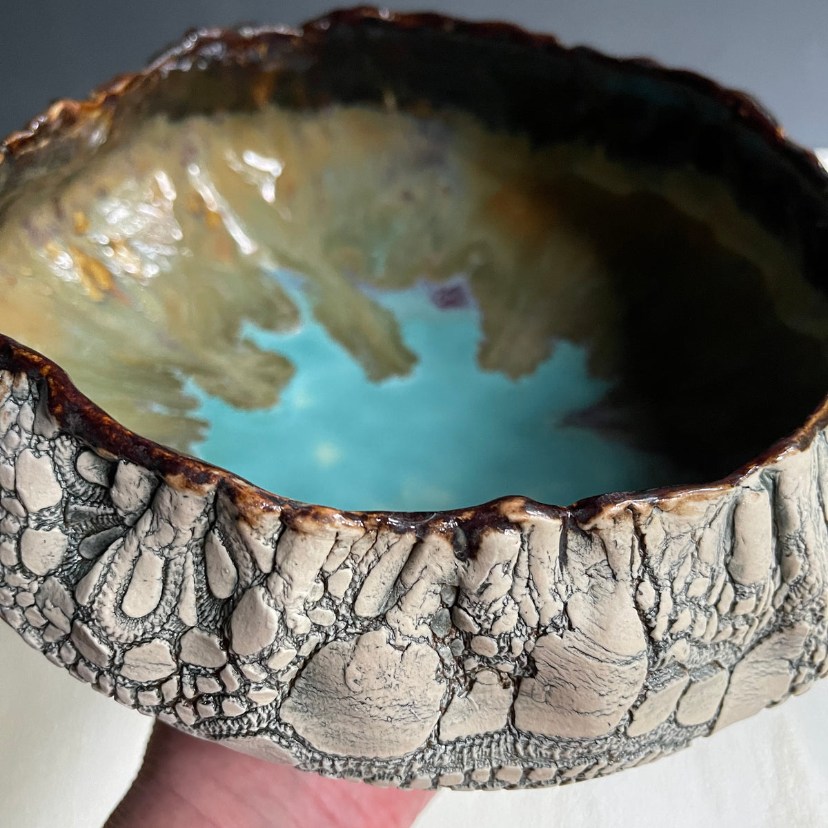 Organic pottery Urb 2 Rustic bowl 10 C – Lee Wolfe Pottery