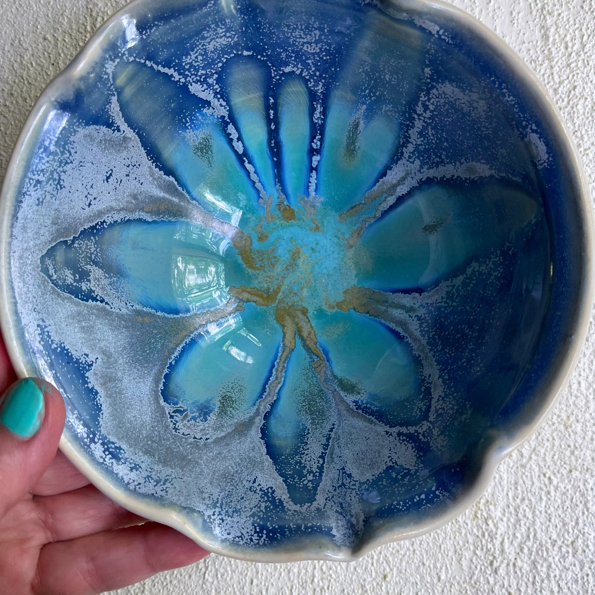 Mandala bowl 2 cup A1 – Lee Wolfe Pottery