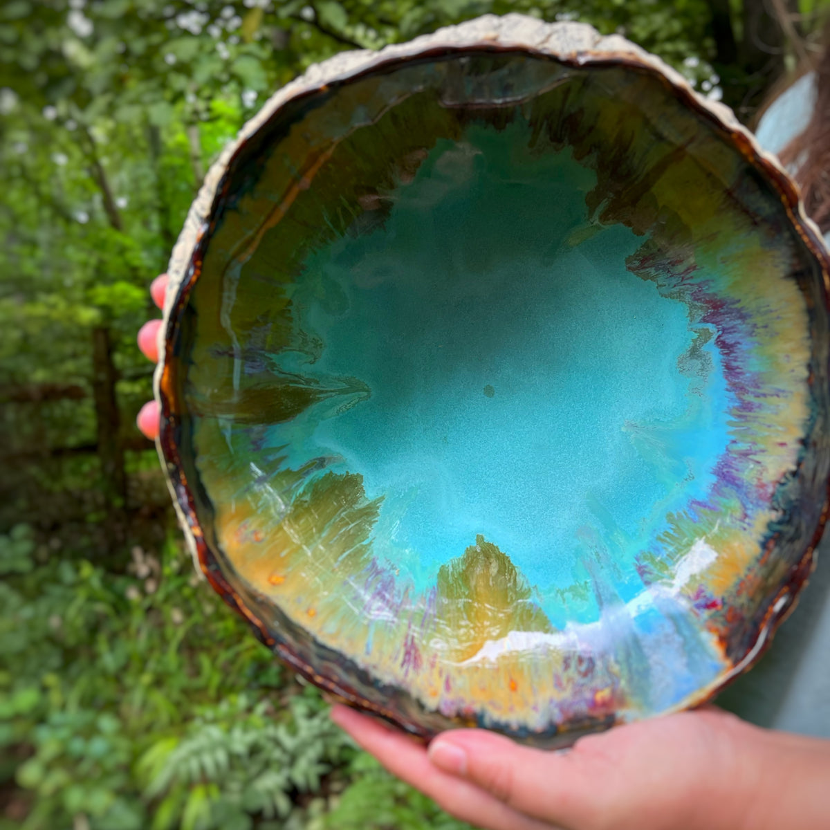 Organic pottery Urb 3 Rustic bowl 12 C – Lee Wolfe Pottery