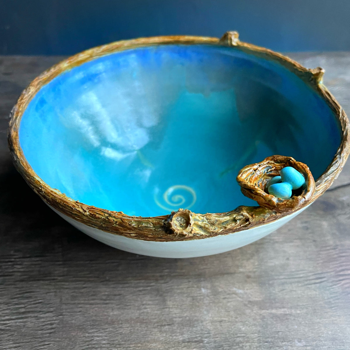 Birds Nest bowl BN3 6 C – Lee Wolfe Pottery