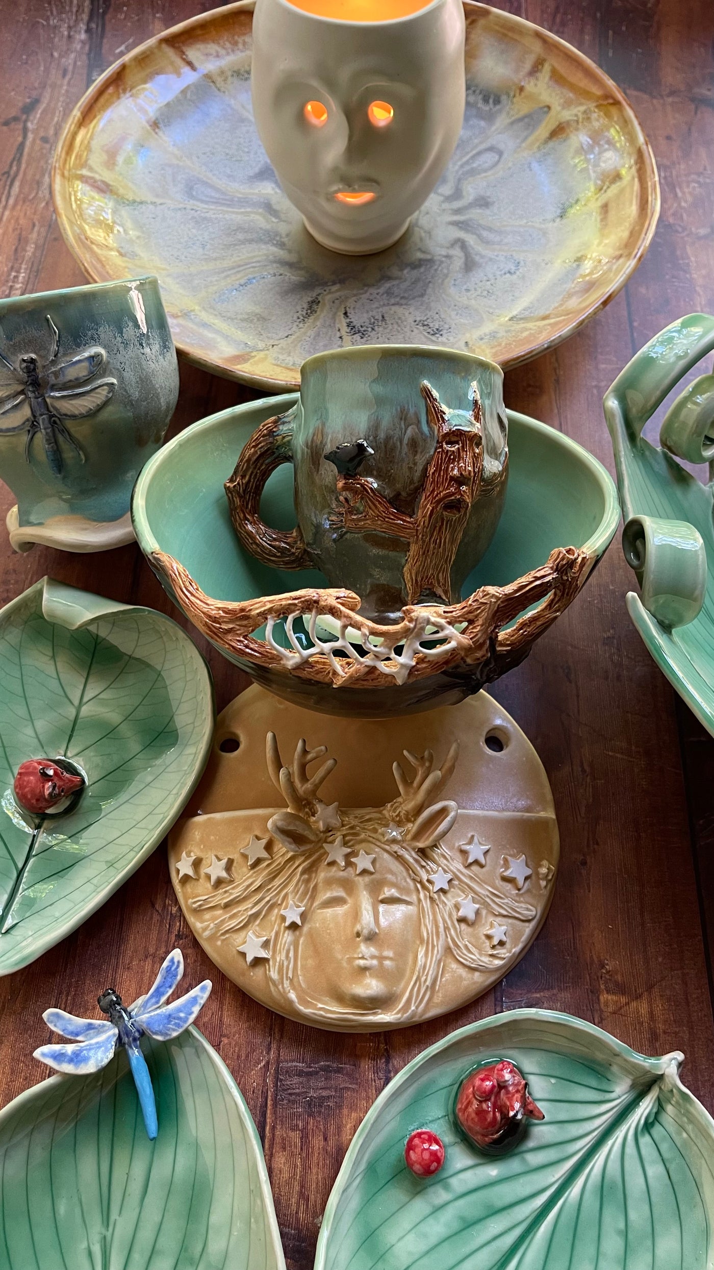 Mama and Baby ceramic bowl – Lee Wolfe Pottery